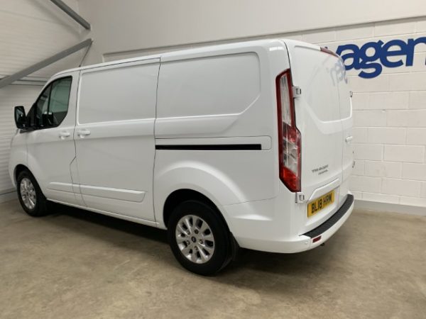 (NOW SOLD) FORD TRANSIT CUSTOM 280 LIMITED P/V L1 H1 2018 | Vanwagen