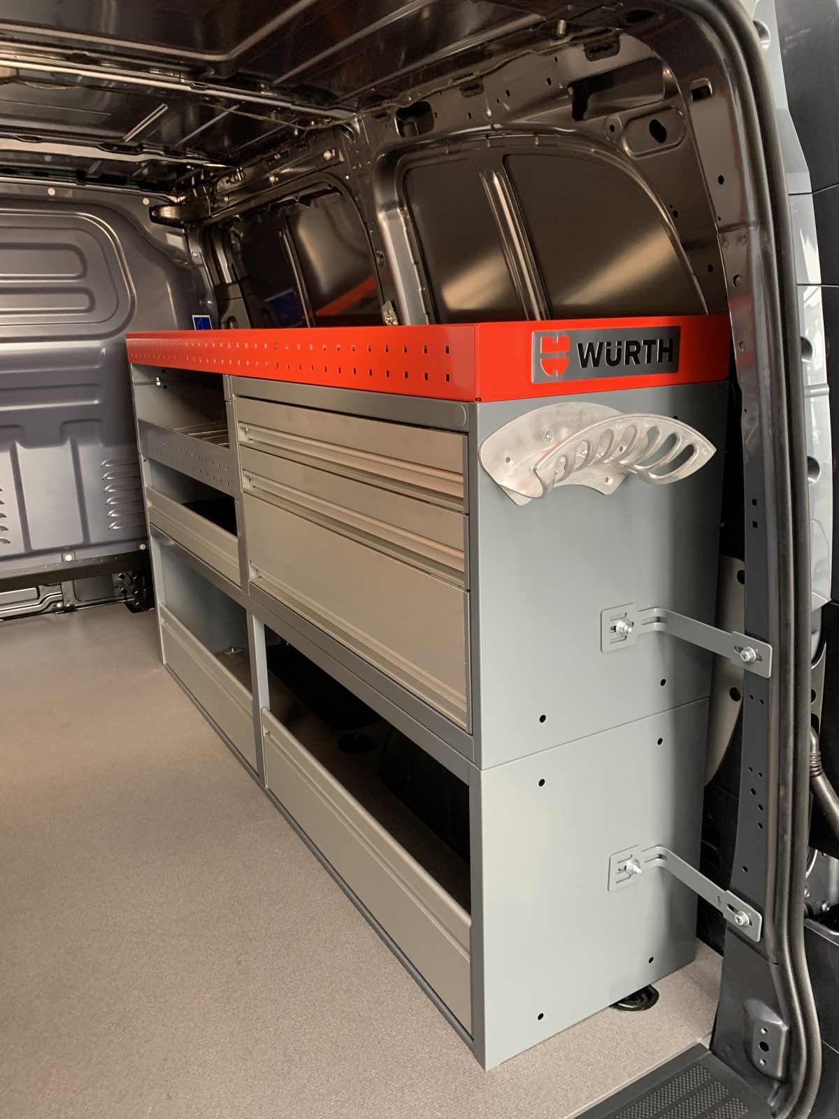 Wurth Metal Racking Mercedes Vito Compact | Vanwagen